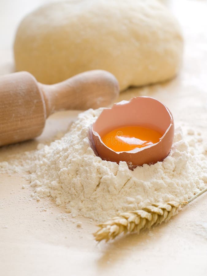 Ingredients for baking stock image. Image of yellow, flour - 18905411