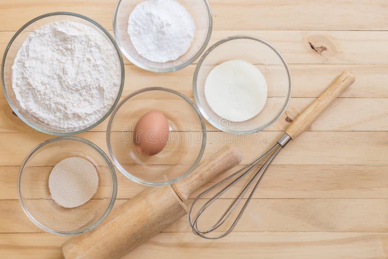 Ingredients for Baking Cake Stock Image - Image of board, dessert: 50358823