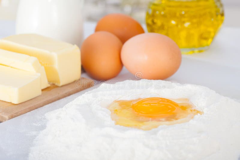 Ingredients for Baking Cakes Stock Photo - Image of seasonal, culinary ...