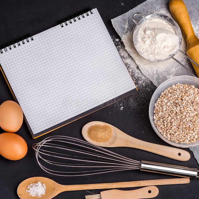 Ingredients for baking stock image. Image of eggs, cook - 122499273