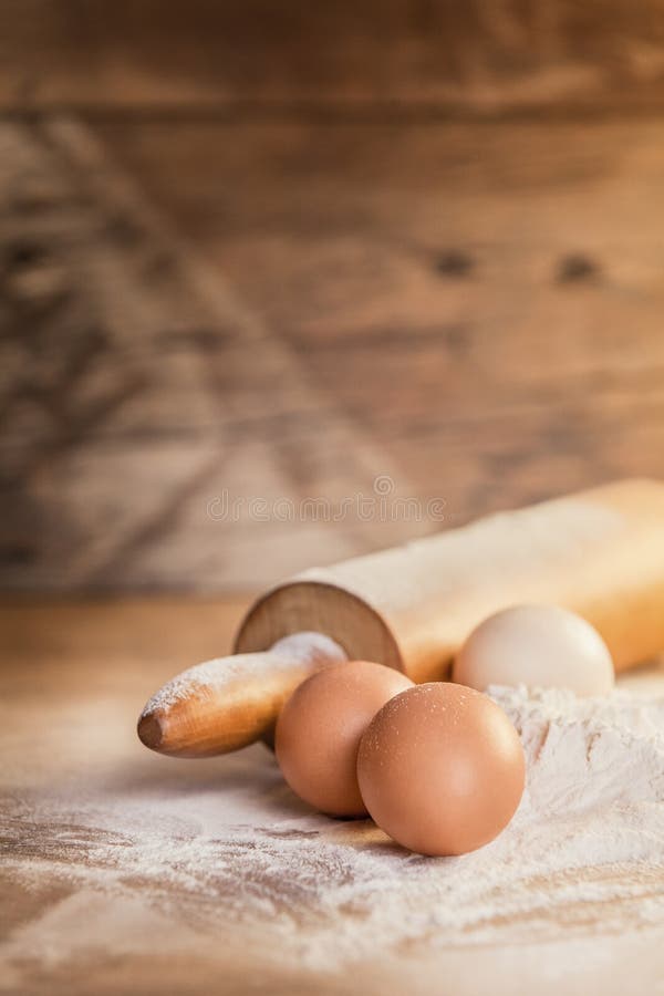 Basic Ingredients for Baking Stock Photo - Image of kitchen, fresh ...