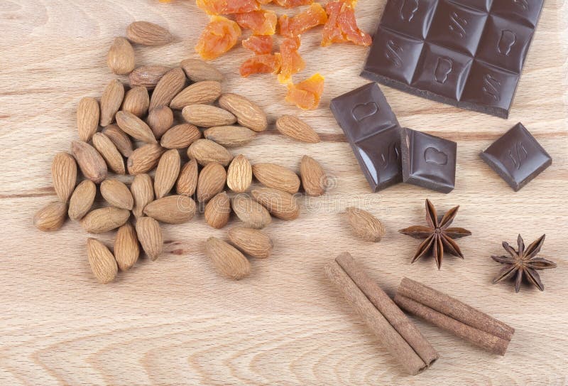 Ingredients for Christmas Cookies Stock Image - Image of cooking, food ...