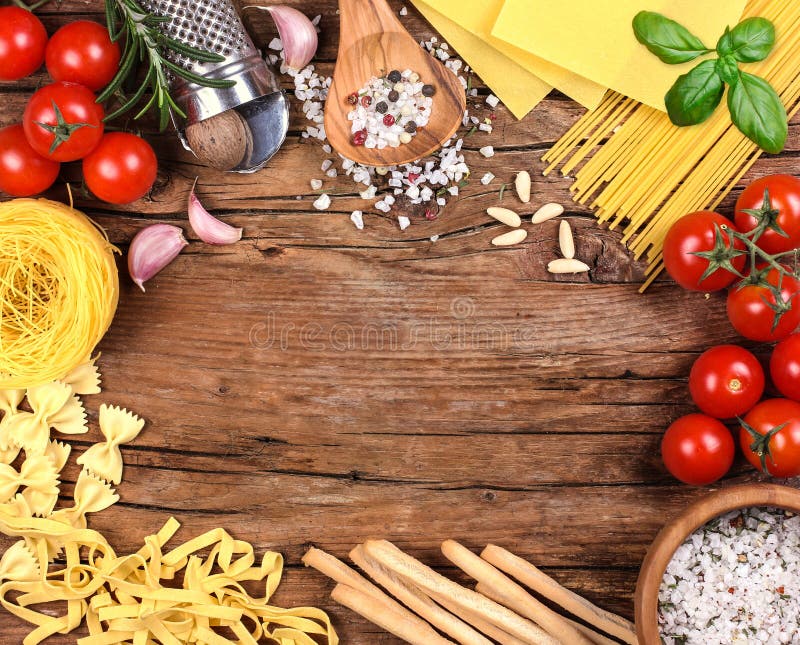 Ingredients for cooking stock image. Image of pine, grunge - 37900869