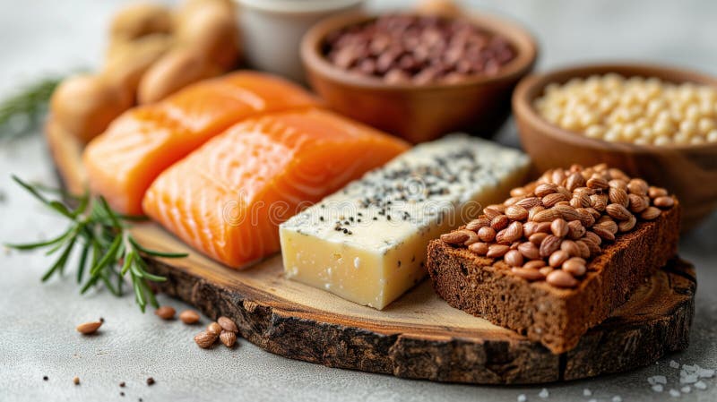 Ingredients for Cooking Red Fish Stock Illustration - Illustration of ...