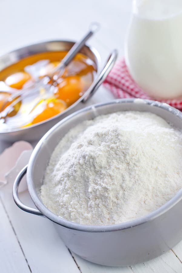Ingredients for dough stock image. Image of cooking, kitchen - 38098173