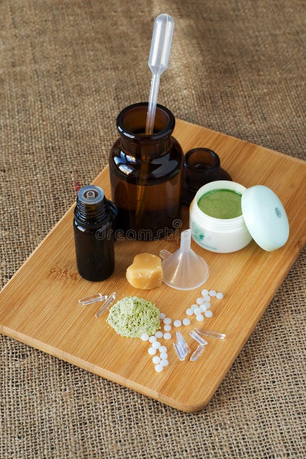 Ingredients for Making Homemade Cosmetics Stock Photo - Image of ...