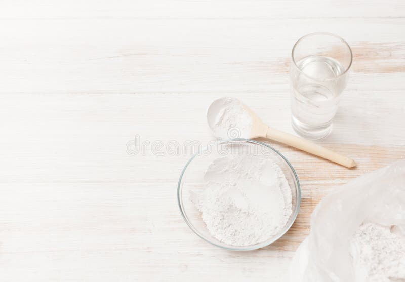 Ingredients for Making Plaster Molds Stock Image - Image of enterprise ...