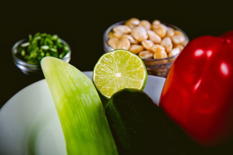 Ingredients of Mexican Cuisine, Cooking Courses Stock Photo - Image of ...
