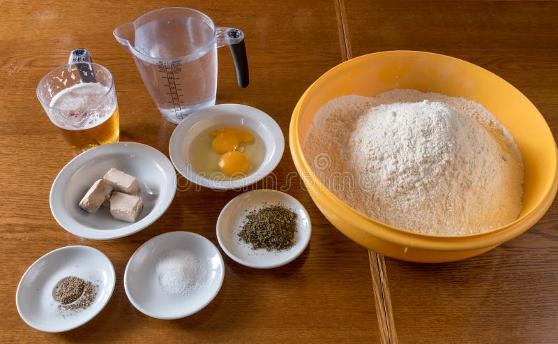Flour Ingredients Line Up Stock Photos - Free & Royalty-Free Stock ...
