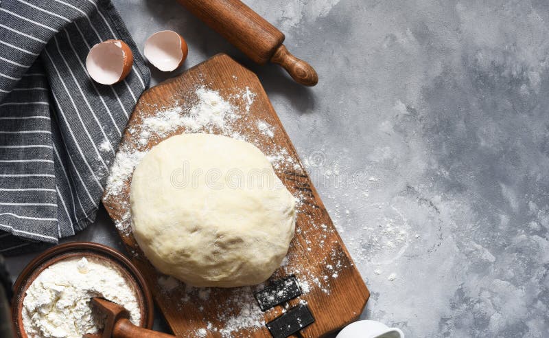 Ingridintny for Baking: Milk. Cooking Process Stock Photo - Image of ...