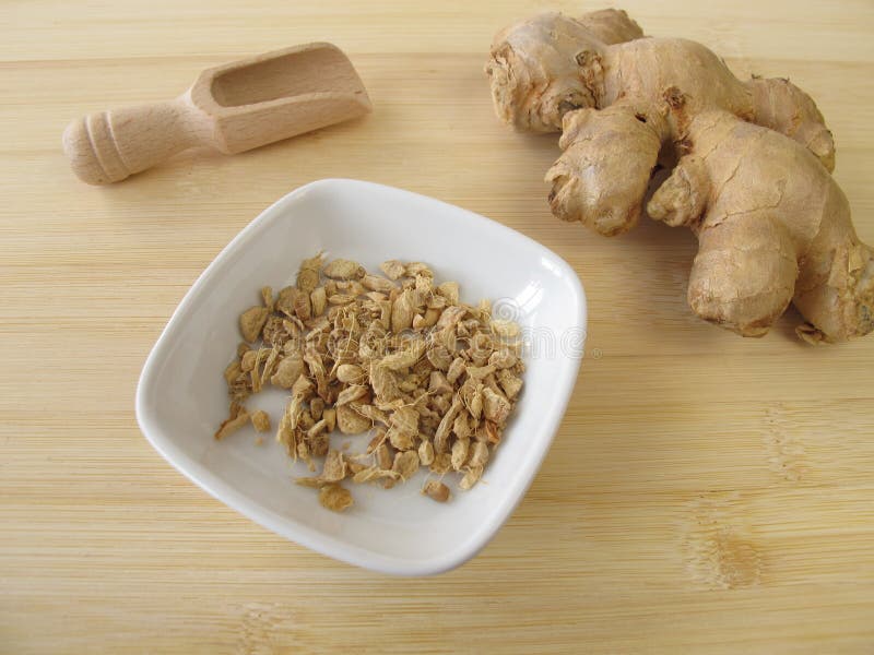 Ingwerwurzel, Zingiberis Rhizom Stockbild - Bild von heilend, herbalism ...