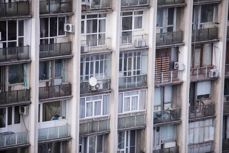 Inhabited, Old and Neglected Communist Block of Flats Editorial Photo ... Inhabited, Old and Neglected Communist Block of Flats Editorial Photo ...