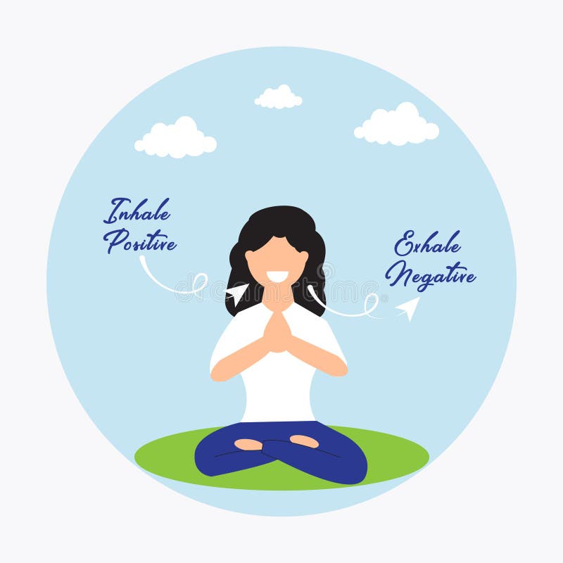 Inhale Exhale Slogan Stock Illustrations – 39 Inhale Exhale Slogan ...