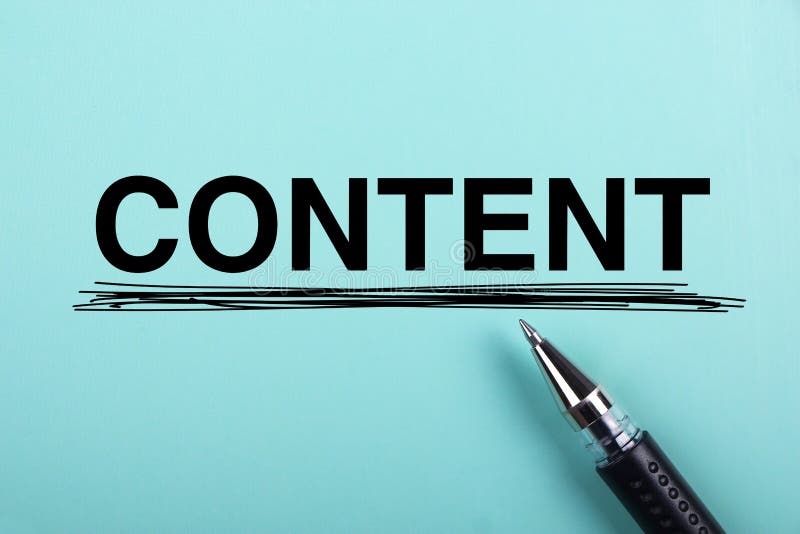 Inhalt stock abbildung. Illustration von internet, begriff - 52176011