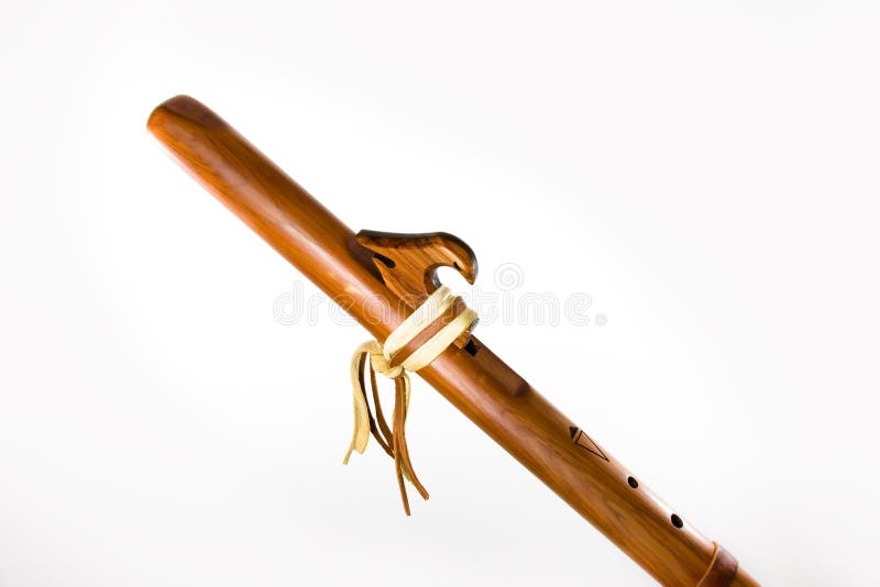 Pan fluit stock afbeelding. Image of muziek, boom, symbool - 14380219