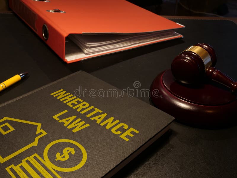 Inheritance Law about Inheritance Tax is Shown Using the Text Stock ...
