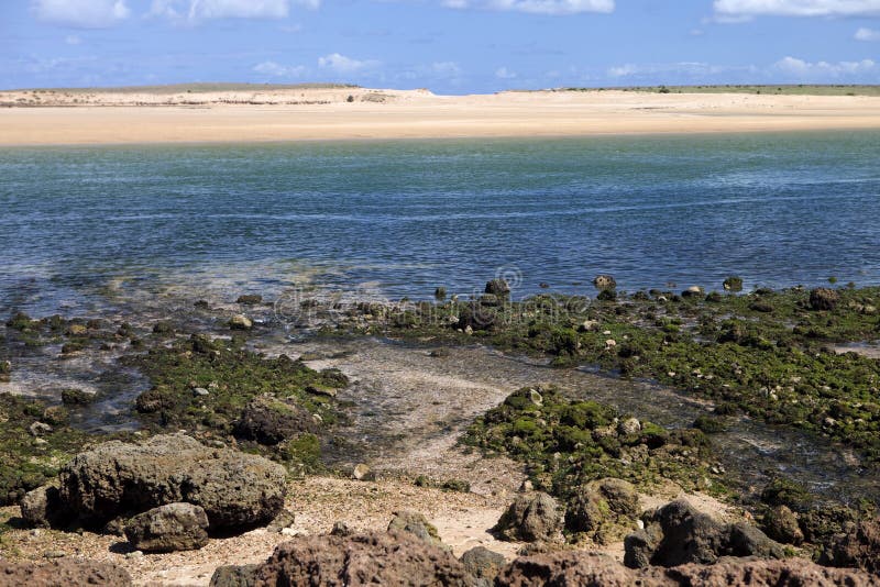 Inhospitable Atlantic Coast, Morocco Stock Photo - Image of scenery ...