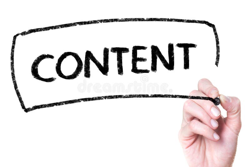 Inhoud stock afbeelding. Image of raad, inhoud, creatief - 37524827