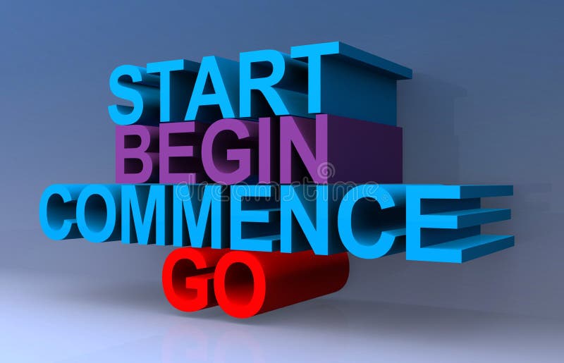 Inicio Inicio Inicio Ir En Azul Stock de ilustración - Ilustración de ...