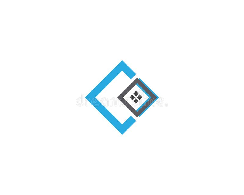 Inicio Logo Vector Icono Plantilla Ilustración del Vector - Ilustración ...