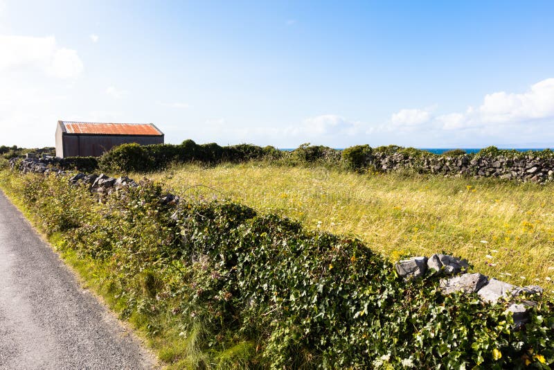 Inish more, Ireland stock photo. Image of europe, landscape - 91651310