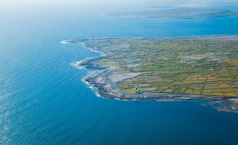 Inisheer and Inishmore stock image. Image of islands - 21236227