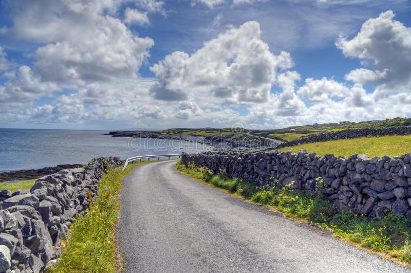 Inishmore On The Aran Islands, Ireland Stock Photo - Image of island ...