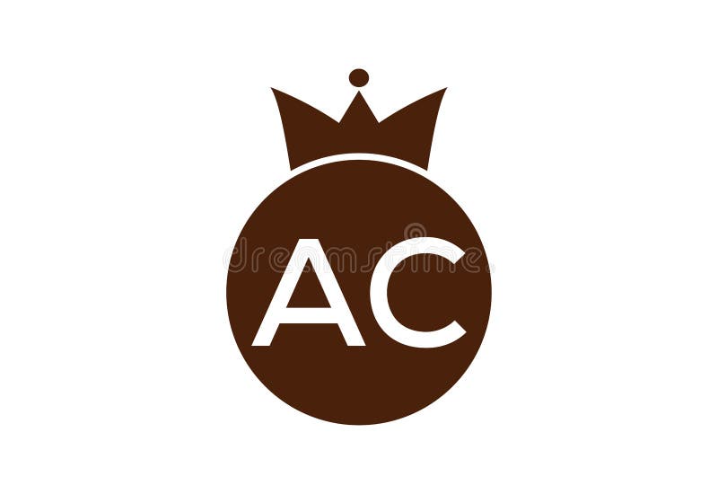 Initial AC Letter Logo Design, Vector Design Concept Stock Vector ...