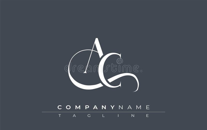 Initial AC Logo Design Vector Stock Vector - Illustration of initial ...