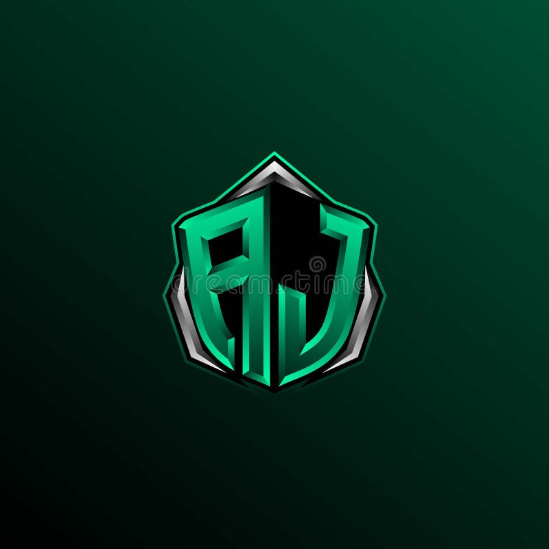 Initial AJ Logo Design, Initial AJ Logo Design with Circle Style, Logo ...