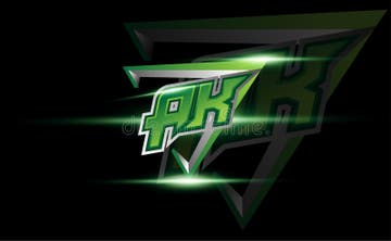 Neon Letter Ak Stock Illustrations – 24 Neon Letter Ak Stock ...