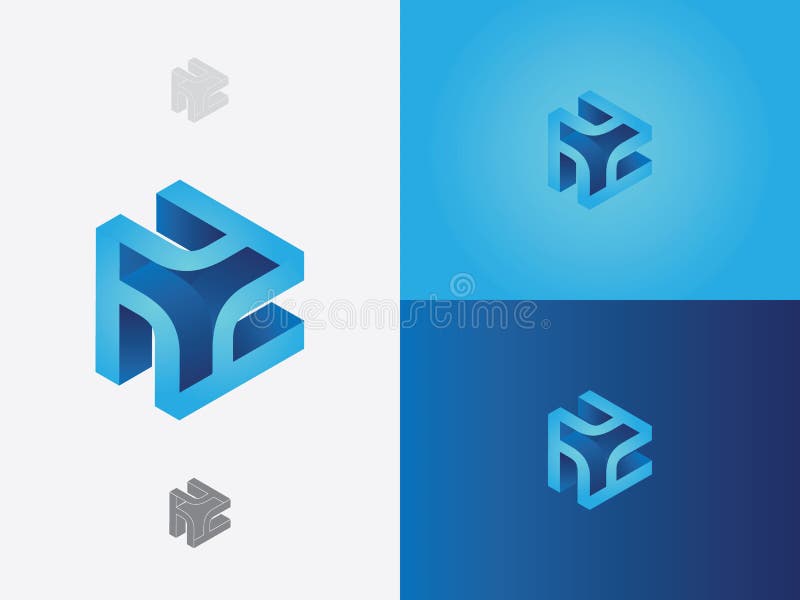 Initial Alphabet H in Small Letter Vector Logo Icon Stock Vector ...