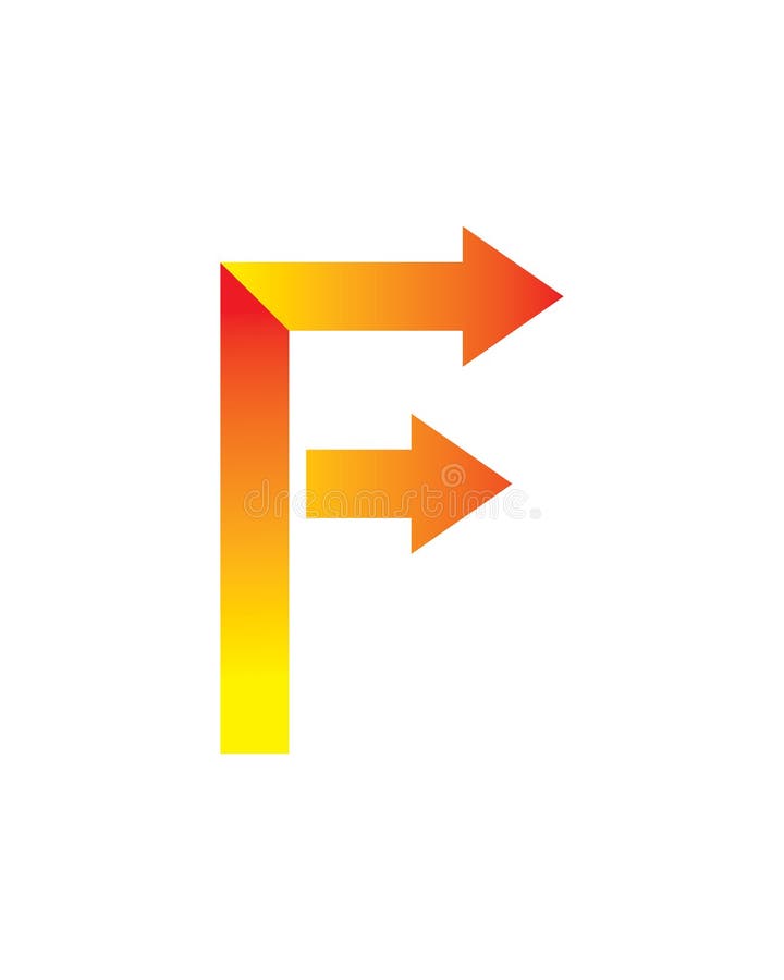 Initial Arrow Icon , Abstract Initial Logo Stock Illustration ...