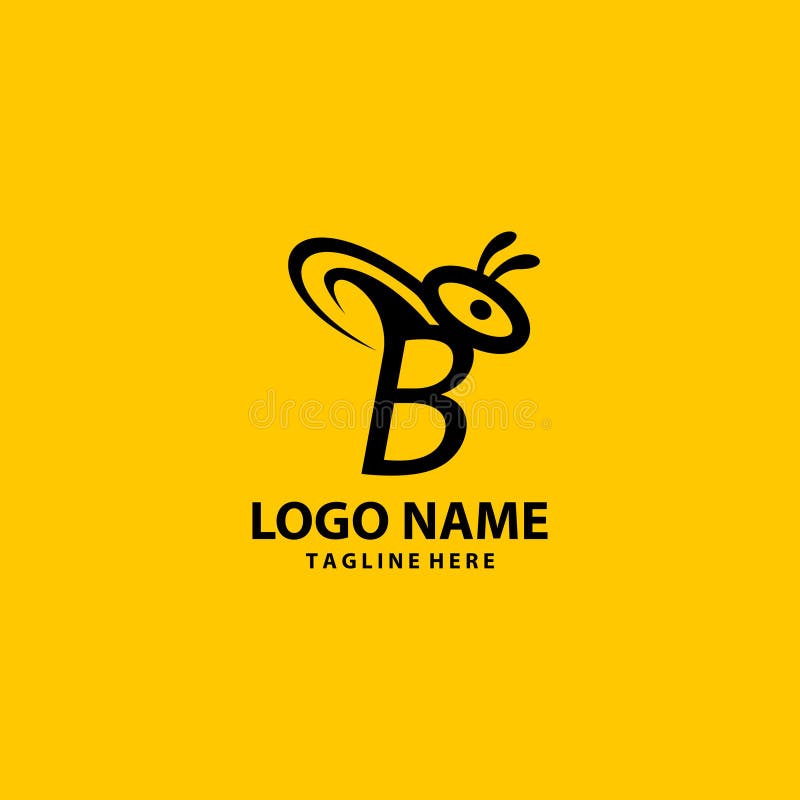Letter Bee Logo