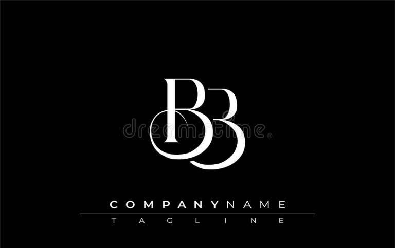 Initial BB Logo Design Vector Stock Vector - Illustration of pattern ...