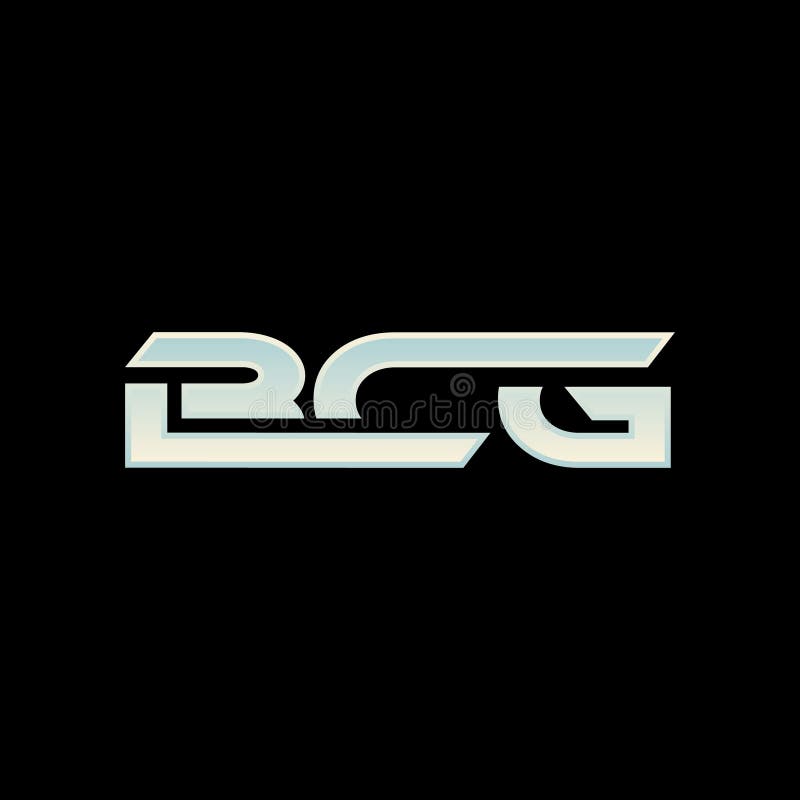 Initial BCG Geometric Modern Business Creative Simple Technology Logo ...