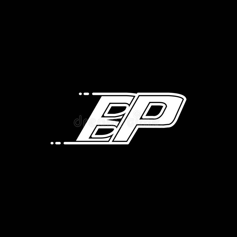 Initial BP Logo Design with Shape Style, Logo Business Branding Stock ...