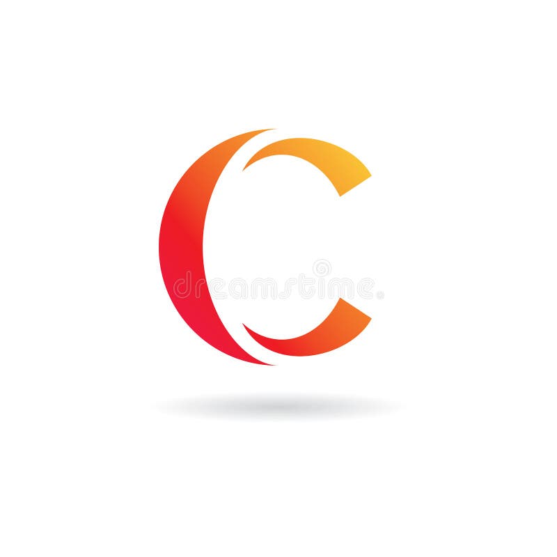 Initial C Logo Vector Template, Abstract Letter C Logotype Trademarks ...