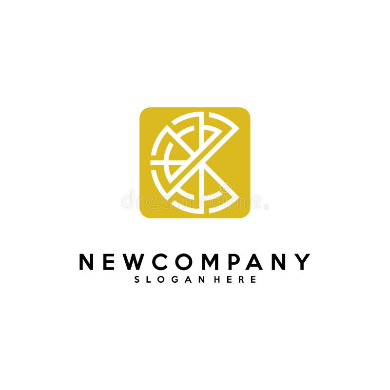 Initial C Logo Vector Template Stock Vector - Illustration of fast ...