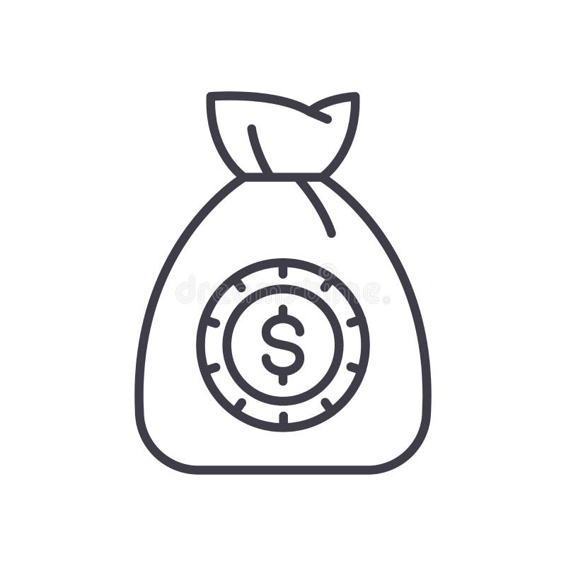 Initial Capital Black Icon Concept. Initial Capital Flat Vector Symbol ...