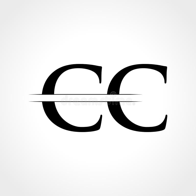 Abstract Logo Letter CC For Business Stock Vector - Illustration of ...