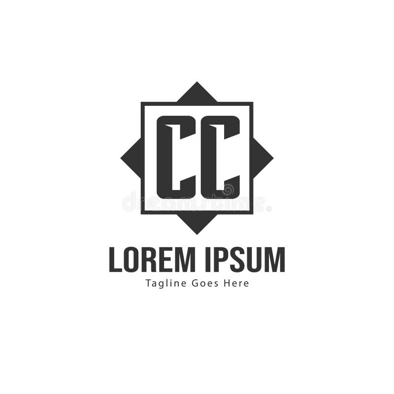 Cc Square Frame Letter Logo Stock Illustrations – 110 Cc Square Frame ...