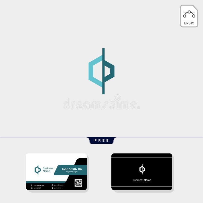 Initial CD Creative Logo Template for Corporate Vector Illustration ...