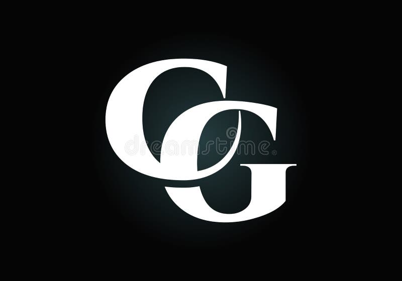 Initial CG Letter Logo with Creative Modern Business Typography Vector ...