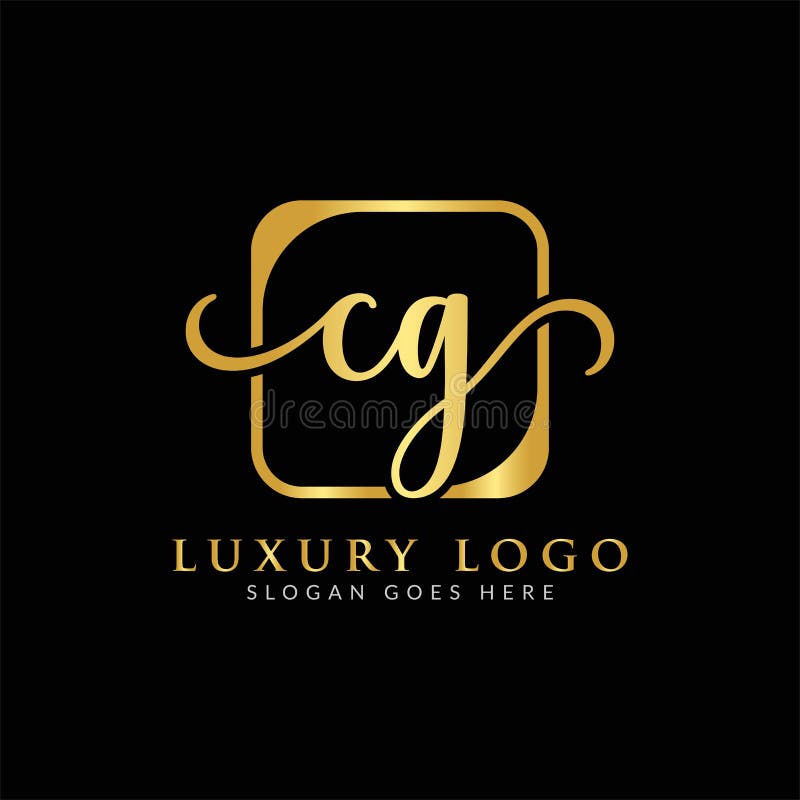 Initial CG Letter Logo Creative Modern Typography Vector Template ...