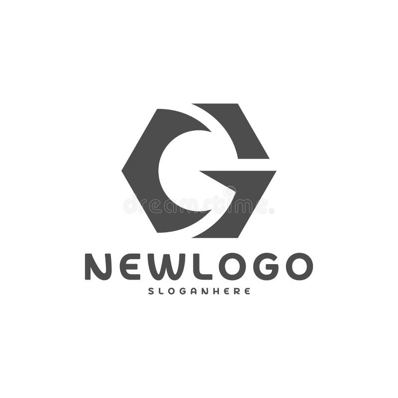 Initial CG Logo Vector Template Stock Vector - Illustration of design ...