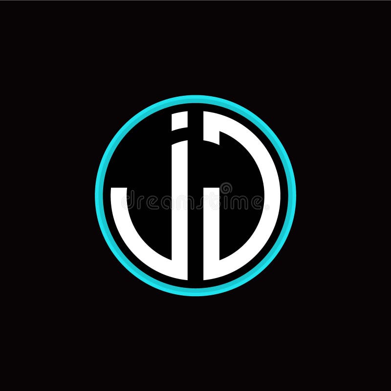 J J Initial Circle Logo Monogram Template Stock Vector - Illustration ...