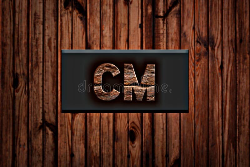 Initial cm logo icon stock illustration. Illustration of design - 186227188