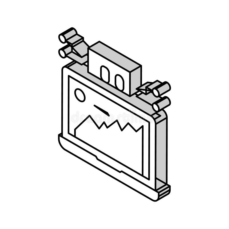 Initial Coin Offering Ico Isometric Icon Vector Illustration Stock ...