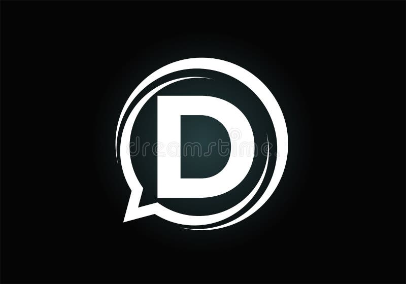 D Letter Chat Logo Stock Illustrations – 110 D Letter Chat Logo Stock ...